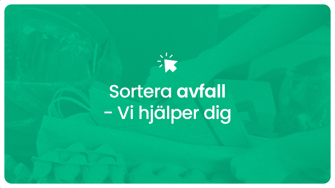 Sortera innan tippen: Effektiv avfallshantering